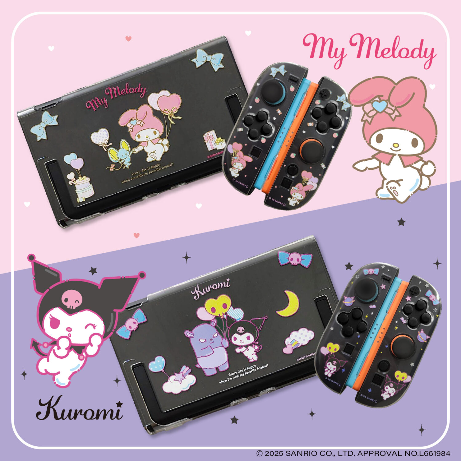 ค่าย Sanrio ประกาศเปิด เคสสำหรับ Nintendo Switch 2 สุดน่ารัก
