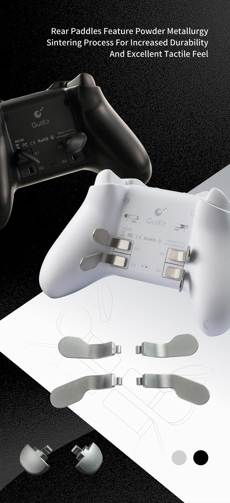 GuliKit KK3 Controller Accessory Pack